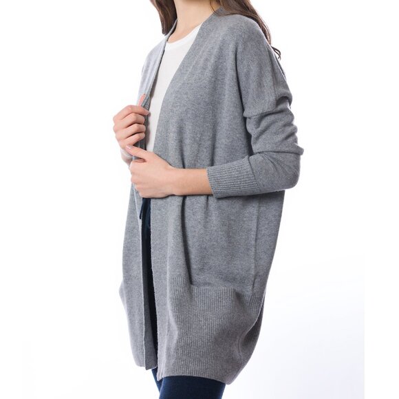DongLi | Sweaters | Nwt Dongli 0 Cashmere Edge To Edge Cardigan In Gray ...